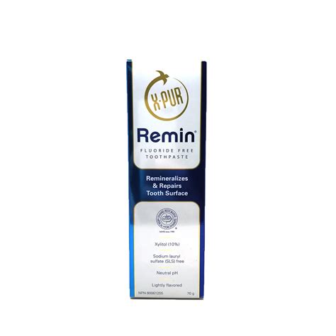 X Pur Remin Remineralizing Toothpaste 70g — Inside U