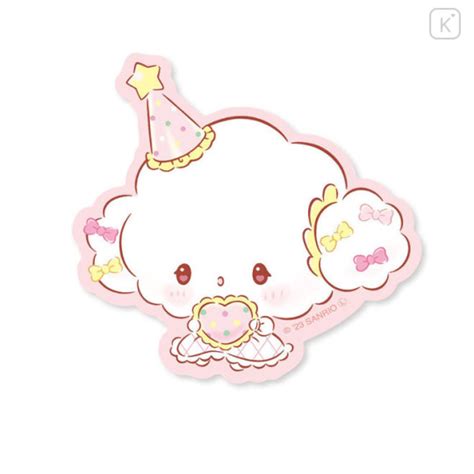 Japan Sanrio Vinyl Sticker Cogimyun Tokimeki Party Kawaii Limited