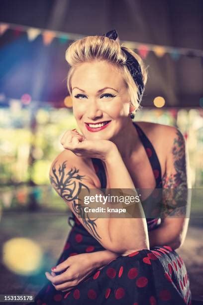 50s Pin Up Makeup Photos And Premium High Res Pictures Getty Images