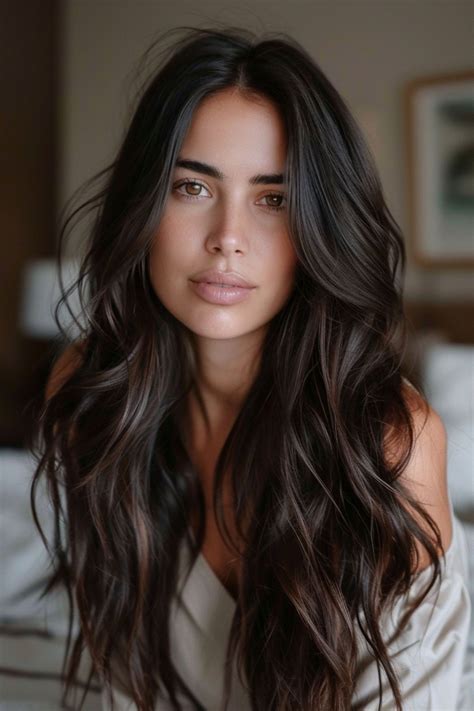 27 Dark Brown Hair With Highlights Hairstyles That Will Add Depth And