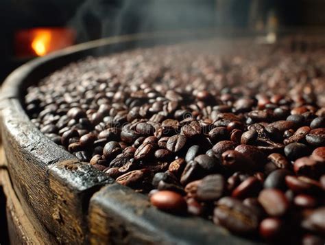 An Informative Infographic Illustrating The Coffee Making Process Stock Image Image Of Copy