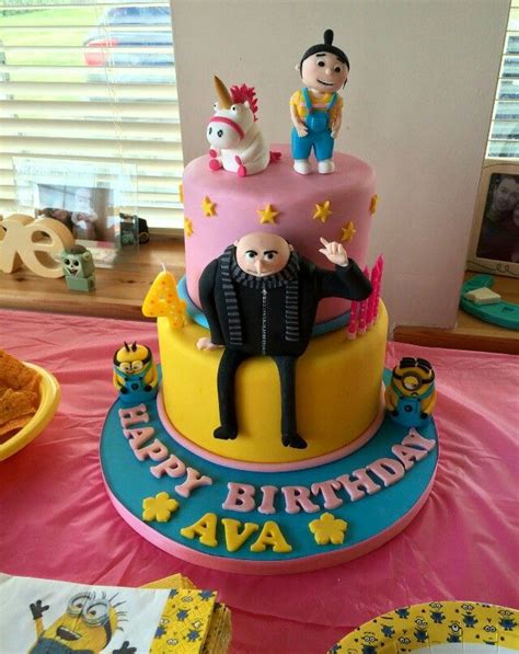 Despicable Me Cake