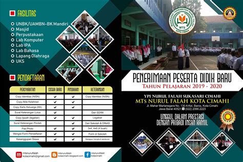 Desain Keren Brosur Ppdb Sekolah Sd Smpmts Smasmk Dan Perguruan Tinggi Cariduit Dot