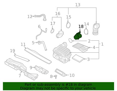2017 2024 Volkswagen Mass Air Flow Sensor 04l 906 461 B Retail