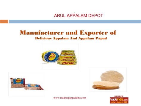 Arul Appalam Depot Ppt