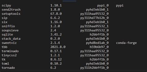 Python Sweetviz Installed But Wont Run Module Numpy Has No