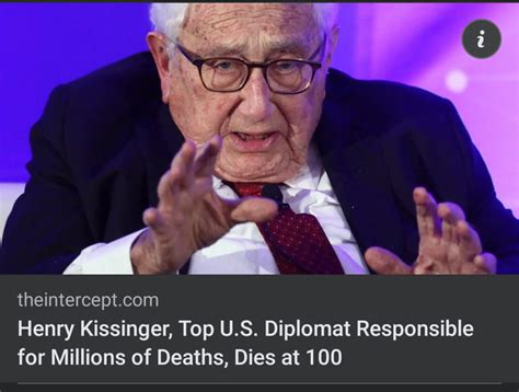 Kissinger Dies At Age 100 9gag