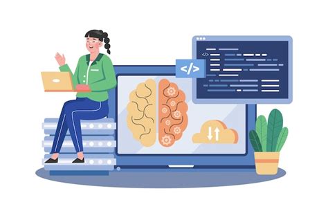 Premium Vector Ai Improves Natural Language Processing