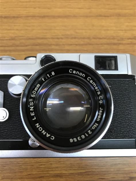 Yahooオークション Canon Vl 35mm Rangefinder Film Camera 50mm