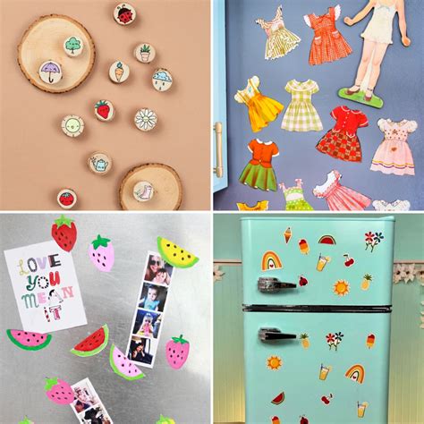 40 Diy Fridge Magnets To Personalize Your Kitchen Decor Blitsy