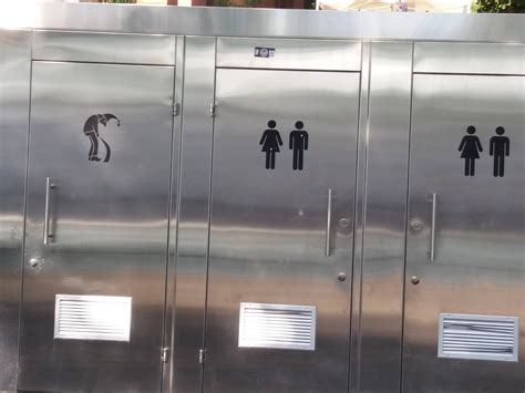 Whats The Left Symbol Public Toilet In Basel Switzerland Scrolller