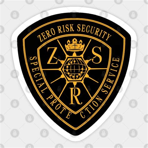 Zero Risk Security Mgs Sticker Teepublic