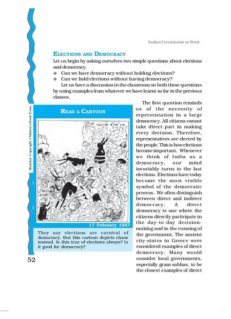 Ncert Book Class 11 Political Science Chapter 3 Election And Representation Pdf Aglasem