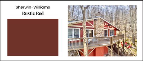 Sherwin Williams Rustic Red Exterior Paint Real Project Spotlight