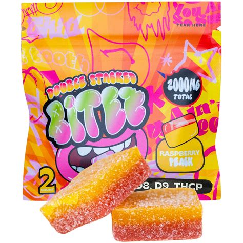Double Stacked Bitez Gummies 2000mg And 10000mg Thc Edibles Ocho X