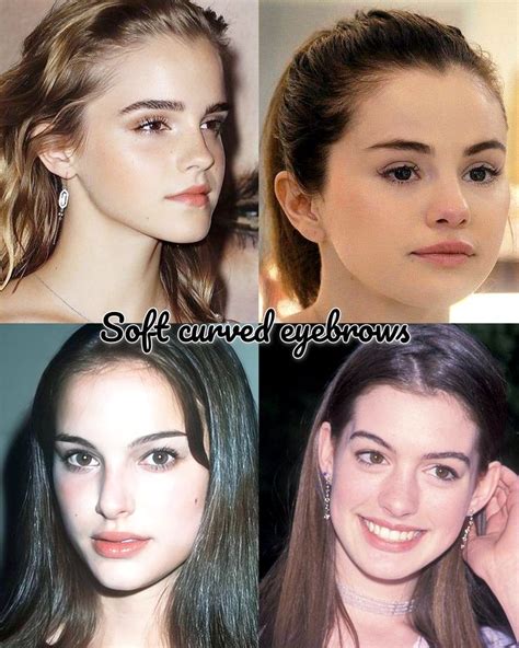 Soft Curved Eyebrows 🎀 Curved Eyebrows Eyebrows For Oval Face
