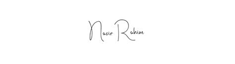 96 Nasir Rahim Name Signature Style Ideas Ultimate Esign