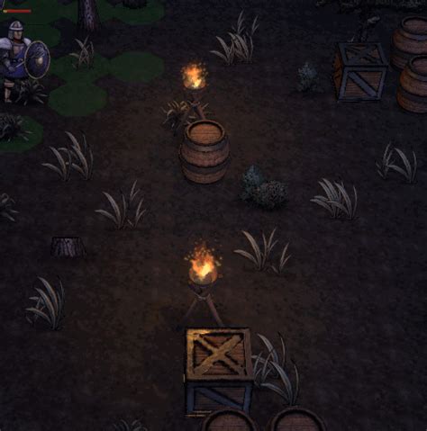 Check Out Our New Dynamic Torches In Our Bandit Camps R Unity2d