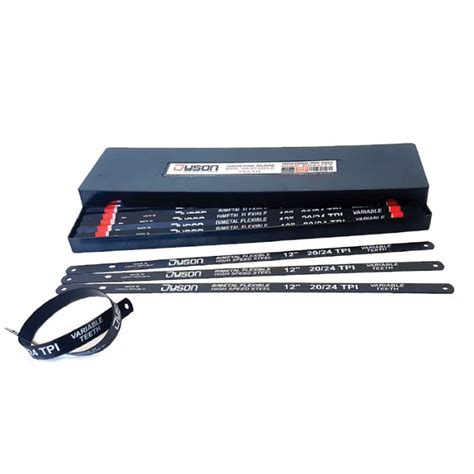 Bi Metal Variable Teeth Hacksaw Blades Dysontools