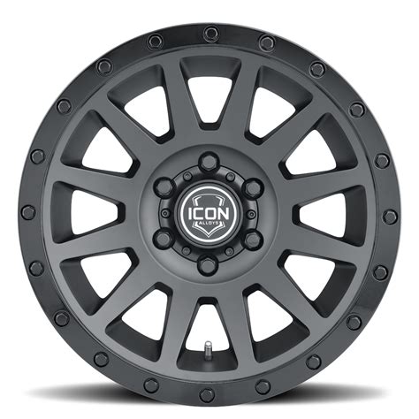 Compression Double Black Icon Alloys Icon Vehicle Dynamics