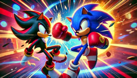Sonic Slapping Shadow By Kais13200 On Deviantart