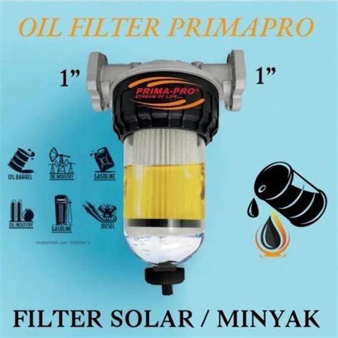 Jual Filter Solar Water Separator 1 Inch Water Separator Solar 1x1