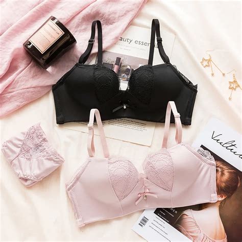 Solid Vs Brand Bra Set And Women Underwear Suit Sexy Luxury Lingerie