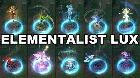 Elementalist Lux New Legendary Skin Lightandwaterandice Form Youtube