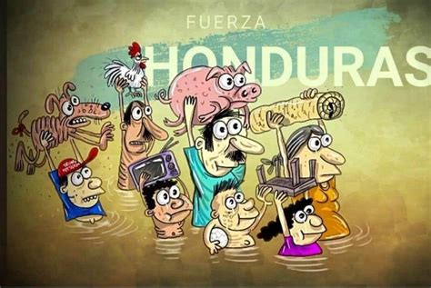 Artistas Plasman El Sentir Hondureño Tras Iota Con Sus Caricaturas