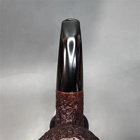 Ryan Alden Ace Sandblasted Bent Author Estate Briar Pipe [sold Out]
