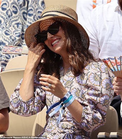 Natalie Portman Enjoys The French Open Amid Marriage Drama Hot