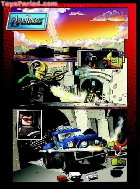 Lego 6867 Lokis Cosmic Cube Escape Instructions And Parts List