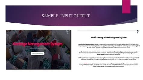 Website Garbage Management Pptpptx Website Garbage Management Pptpptx