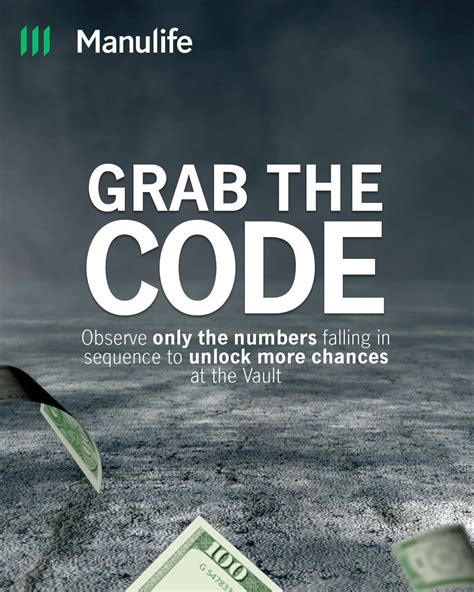 Spot The Code The Manulife Vault Game Heres Your Last Shot At