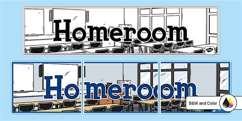 Homeroom Banner Teacher Made Twinkl