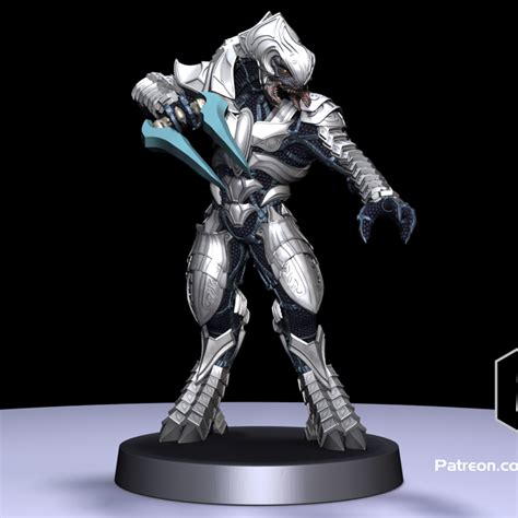 3d Printable 148 Scale Halo Arbiter Miniatures 3d Print Files By