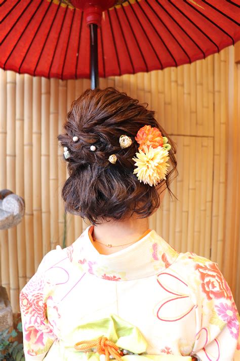 Authentic Hair Styling ｜rent A Kimono Or Yukata At Okamoto In Kyoto