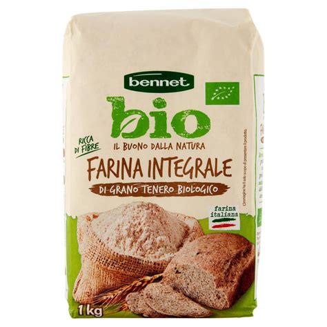Farina Integrale Di Grano Tenero Bio Bennet Bio Bennet Online