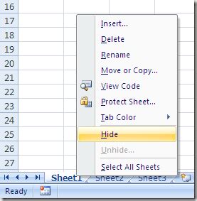 How To Hide Tabs Cells Columns And Formulas In Excel