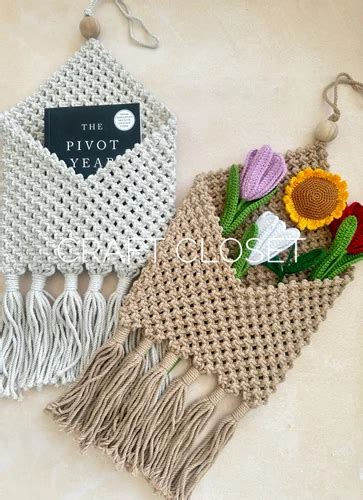 Handmade Macrame Wall Storage Pocket At ₹ 250piece Marhinath Road Bareilly Id 2854018835830