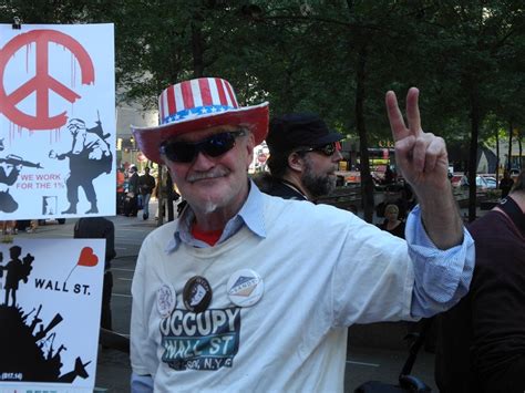 Occupy Wall Street 2014 At Zuccotti Park In Nyc A Smaller Crowd But