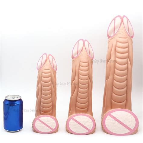 Consolador Realista Extra Grande Para Lesbiana Pene Sexy Ventosa Estimulador Del Punto G