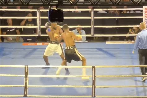 Video Anderson Silvas Son Kalyl Scores Body Punch Knockout In Pro