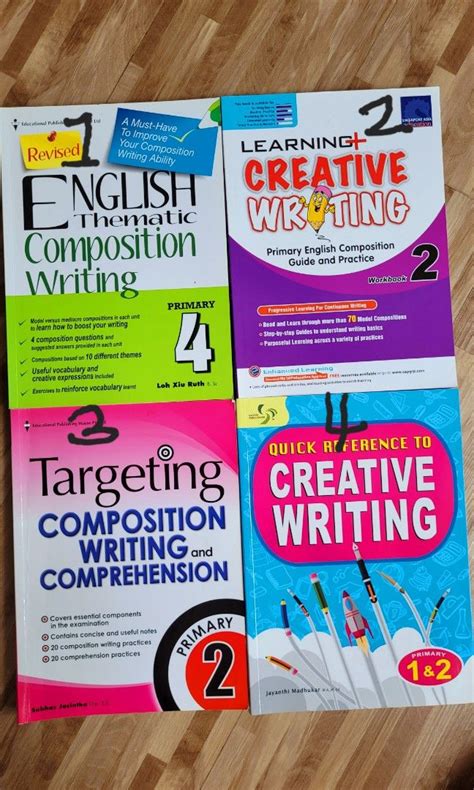 Primary 2 And Primary 4 Compo Writing Book And Guide Hobbies And Toys