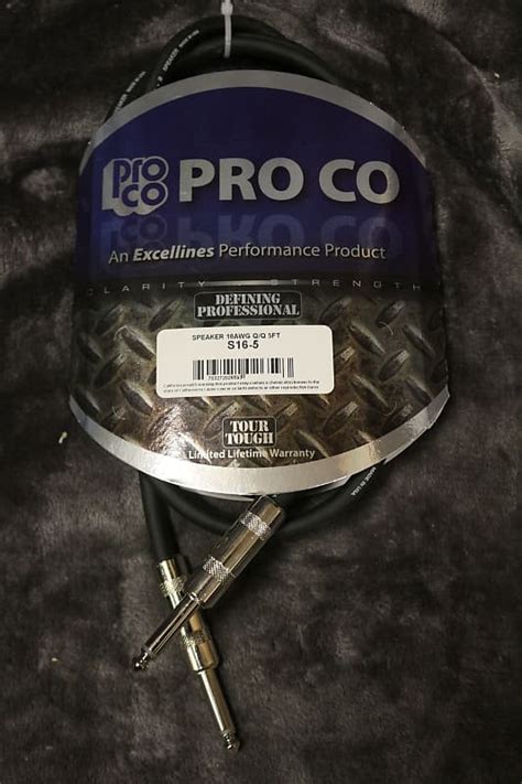 Pro Co Speaker S16 5 Speaker Cable Free Shipping In The Usa