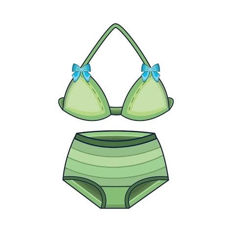 Ilustración De La Ropa Interior Vector Premium