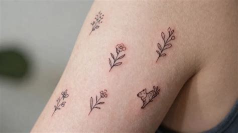 18 Small Aesthetic Tattoos Trendy Minimalist Inspirations