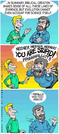 17 Best Creation Vs Evolution Images Creationism Vs Evolution Christian Cartoons Christian
