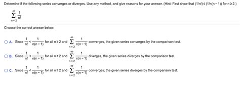 calculus limit comparison test wrong equality mathematics stack