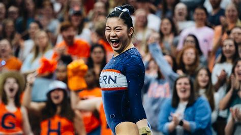 All American Gymnast Sophia Groth I Want To Leave A Legacy At Auburn Auburn Tigers